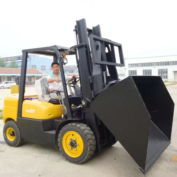 Price Forklift Forward Bin Dumper Attachment - Buy Forklift Forward Bin ...