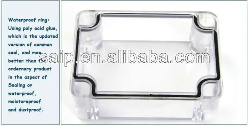 Plastic Electrical Panel Box DS-AT-1212 (125x125x100mm)