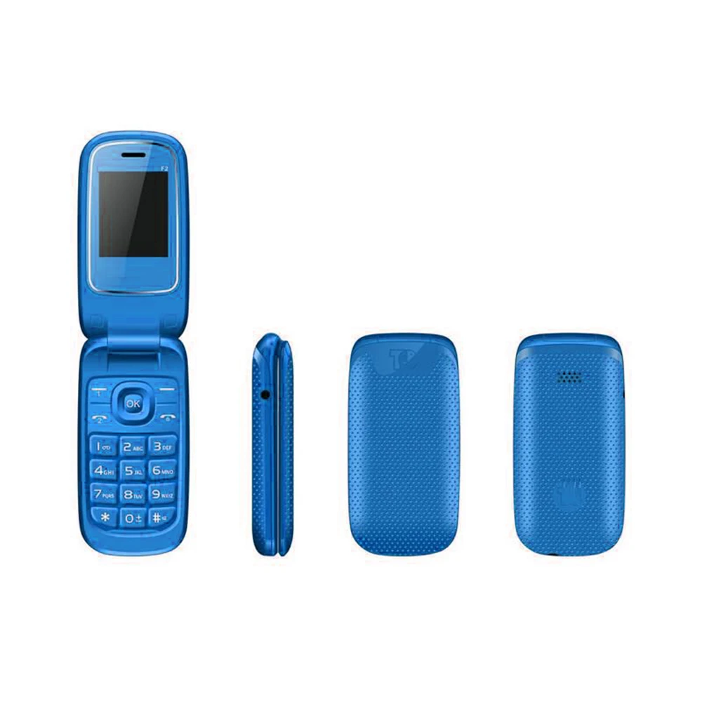 Cheap Flip Phone F02 - No Camera, Very Slim Design