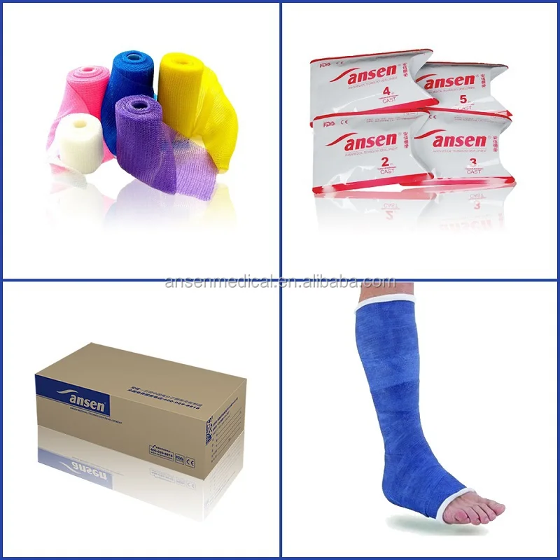 Fracture Fixation Plaster Bandage/water Activated Synthetic Fiberglass ...
