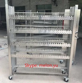 Stainless Steel Mobile Smt Reel Storage Rack - Buy Smt Reel Rack,Reel ...
