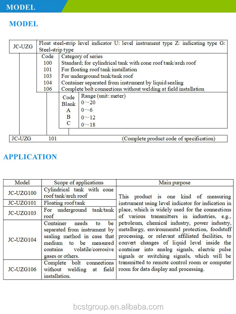 Float & Tape Level Gauge /indicator For Crude Oil Tank - Buy Level ...