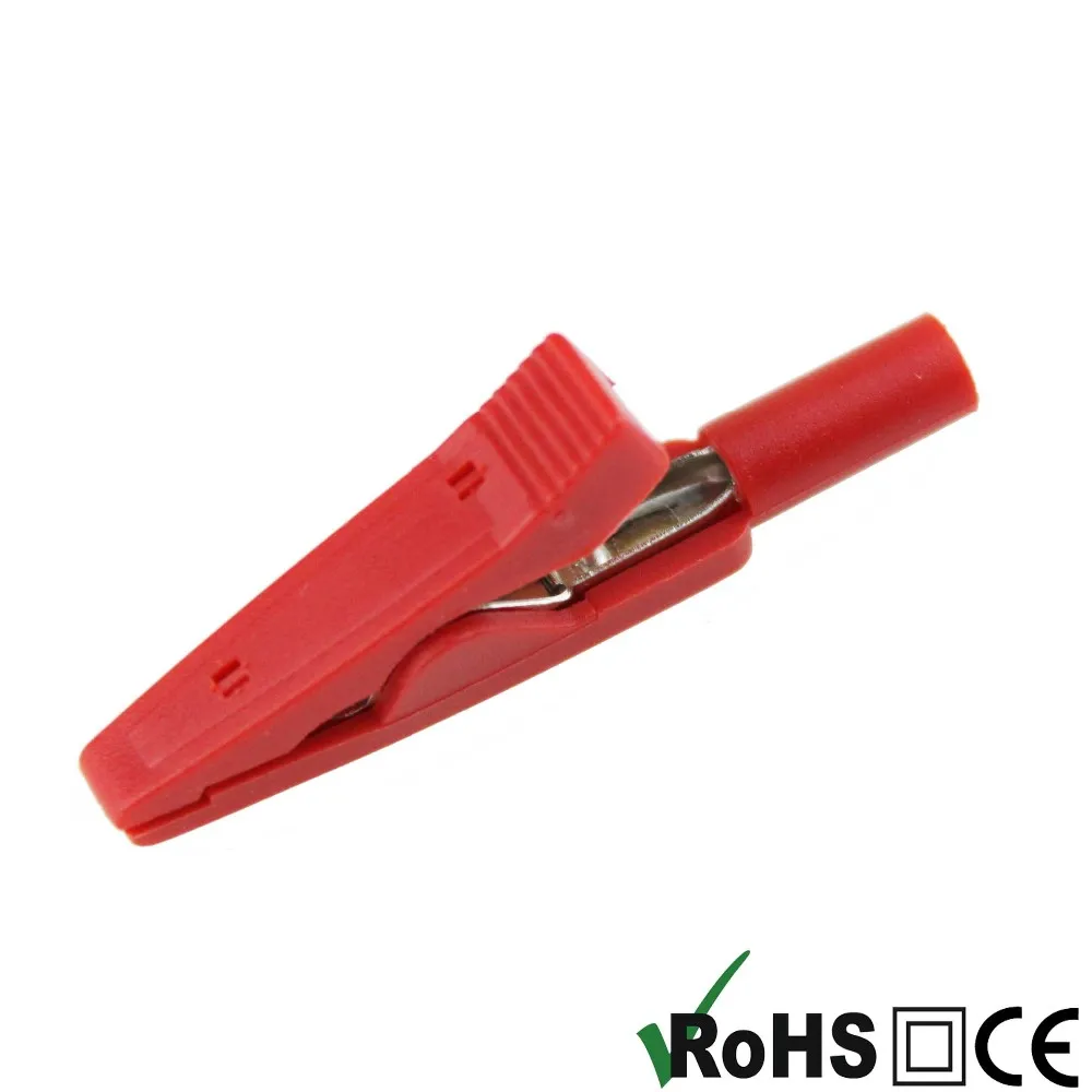 Safety Crocodile Clip Nylon Insulator With 2mm Hole For Connection ...