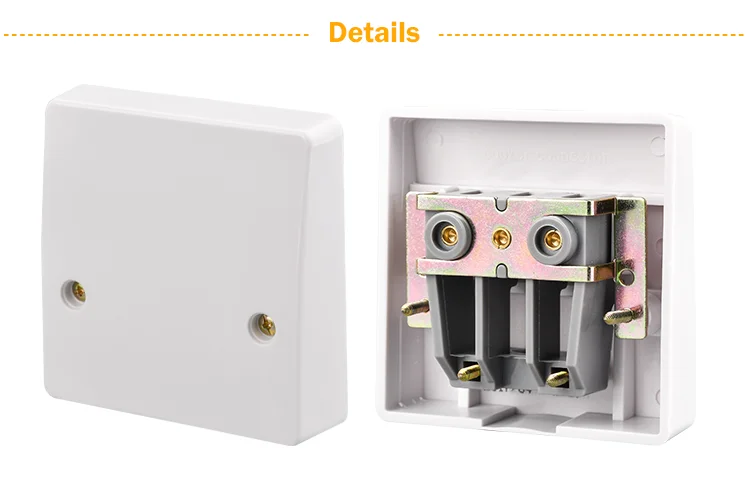 Bakelite Wall Switch 45a Cooker Connector Connection Plate Box - Buy ...