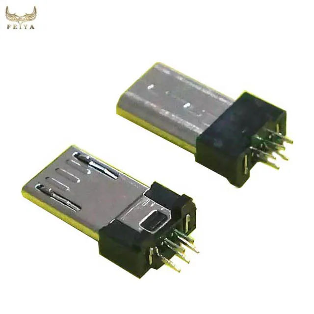 Micro Usb V8 5 Pin Extendido Conector Macho - Buy Conector Usb,Conector ...