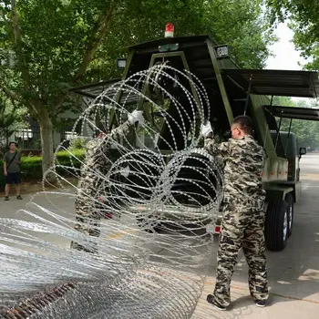 Triple-strand Concertina Wire Obstacle - Buy Triple-strand Concertina ...