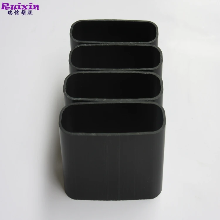 Top Quality Black Pvc Rectangle Pipe Outer 70.3mm Inside 25.3mm Wall ...