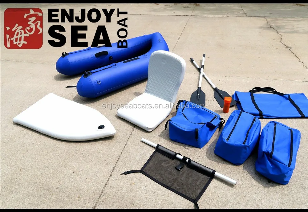 Fishing Float Tube Fly Boat Pontoon Inflatable Belly River Camping Fish ...