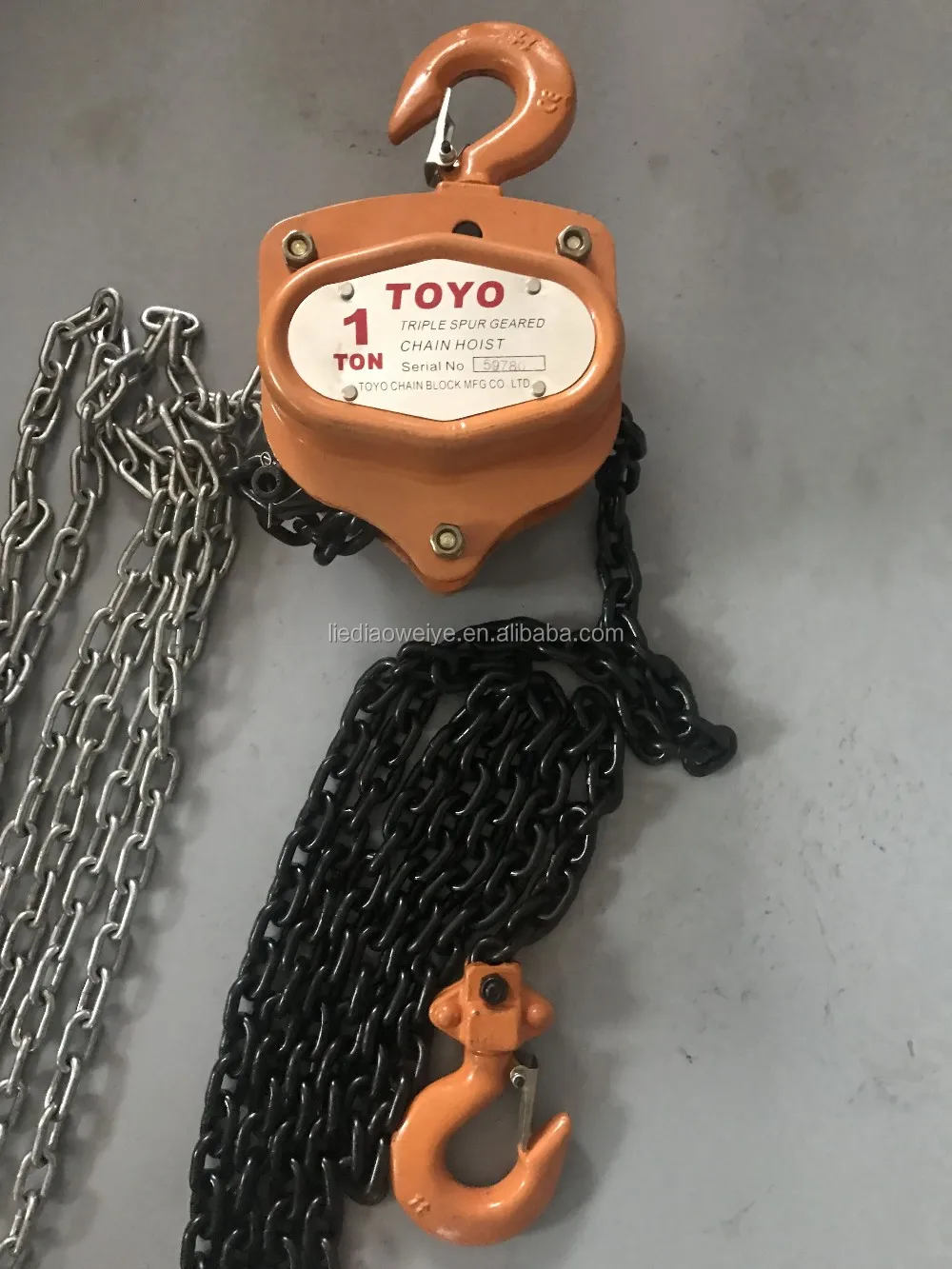 Harga Chain Block - Detailed Parts and Usage Information