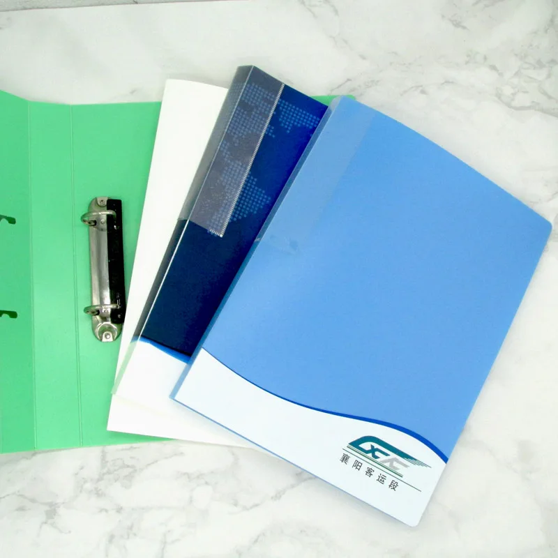 Stationery Factory Custom Color Printed Pp Hard Cover File Folder With ...