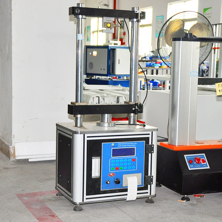 Rct/ect Compression Resistance Tester Ring Edge Crush Testing Machine ...