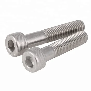 M36*150mm Ss 316 Stainless Steel Knurled Hex Socket Cap Head Screw Din ...