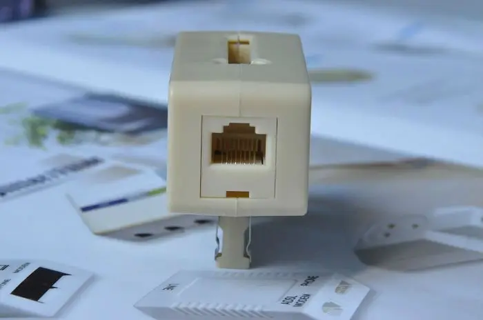 Adaptateur Rj45 Vers Rj11 911325,6 Broches,Téléphone Français,Haute ...