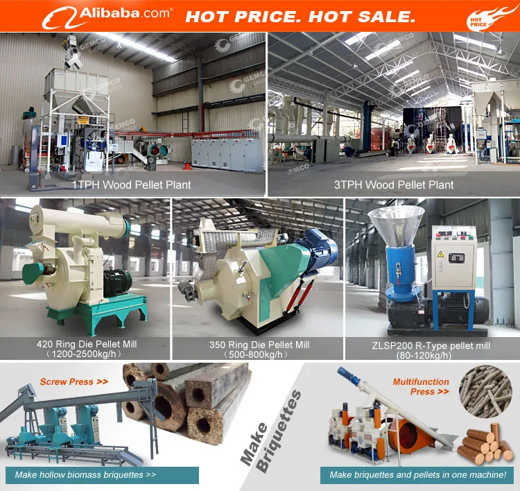 Factory Price Turn Key Industrial Complete Wood Pelleting Plant Pellet ...