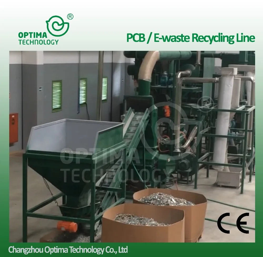 Waste Recycling Line/computer Board Recycling Machine/electronic Waste ...