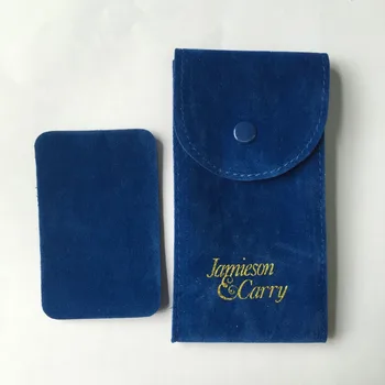 Blue Velvet Watch Jewelry Pouch,Watch Suede Bags - Buy Watch Suede Bags ...