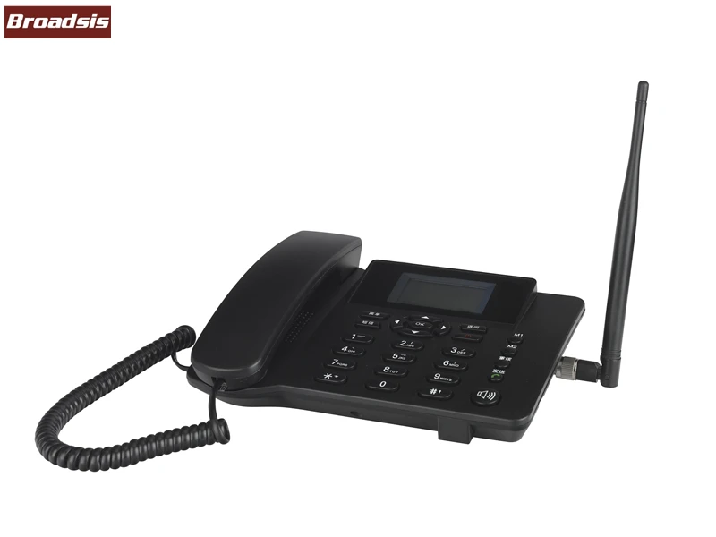 4g Volte Fixed Wireless Desk Telephone Gsm Cordless Phone Sim Card Wifi ...