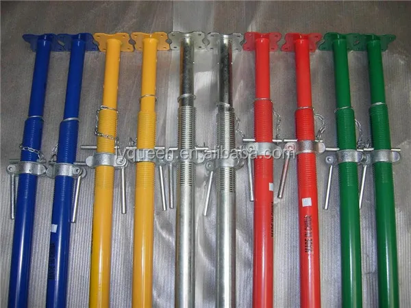 Adjustable Steel Props U Head Iron Props For Construction Adjustable ...