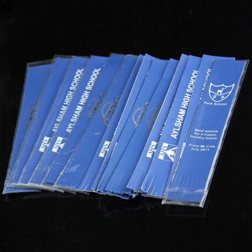 Custom Logo Mutil Color Pu Leather Bookmark For Wholesale - Buy ...