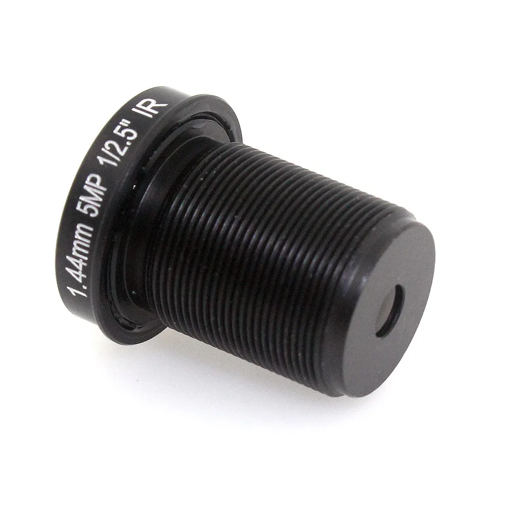 F2.0 1/2.5inch 5mp 1.44mm M12 Ir Fixed Iris Fisheye Lens For Cctv ...
