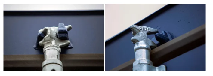 Galvanized Casting Steel Container Lock Cam Keeper