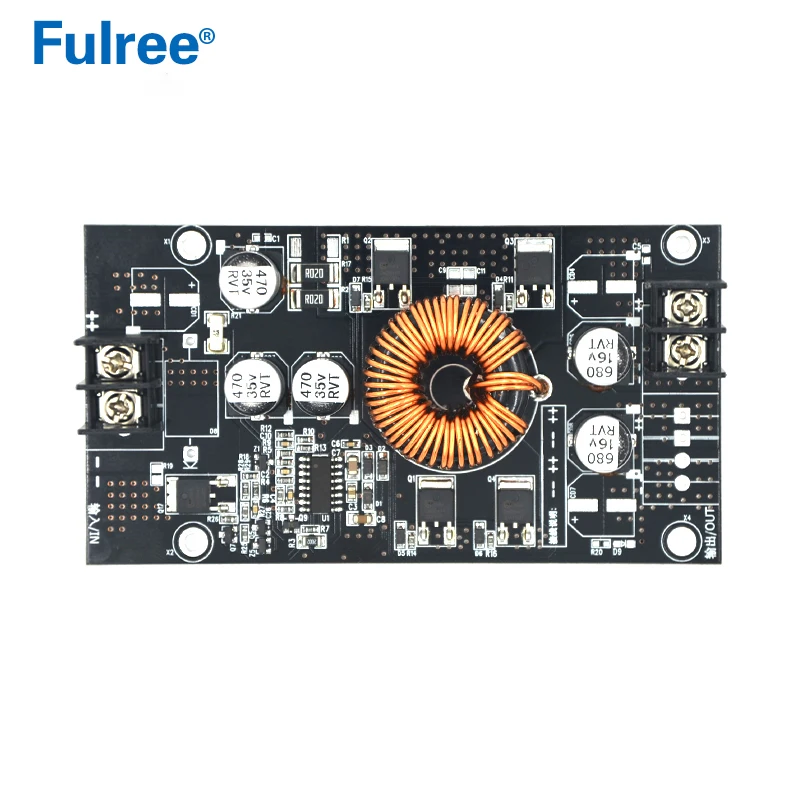 Input DC 12V/24V (10-35V)to Output DC 5V 10A 20A DC DC Step Down ...