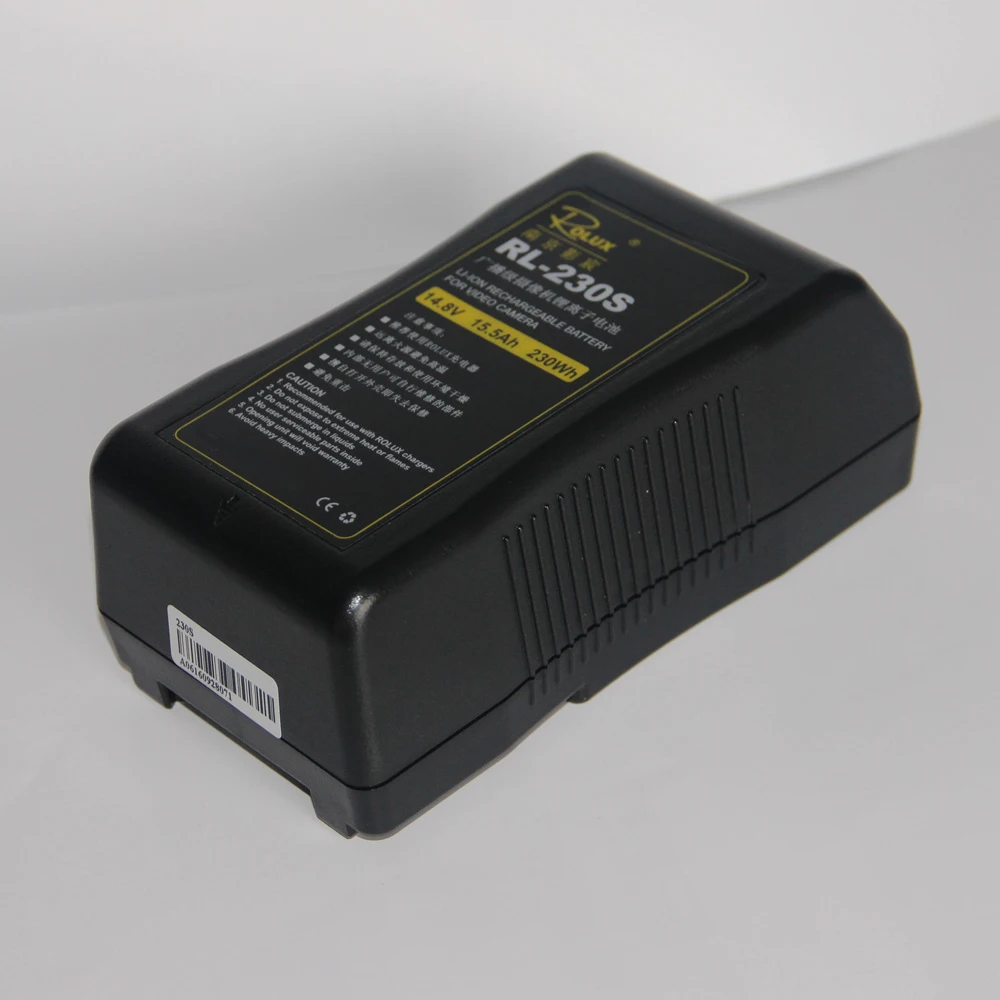 RL-230S 230wh Li-Ion Battery - Reliable Power for Video Lights