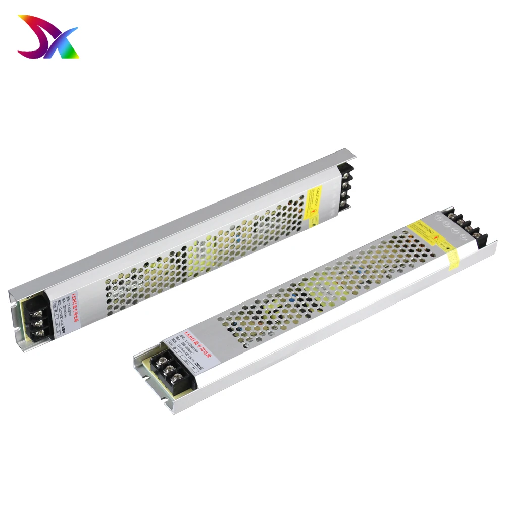 Dc12v Led Slim Switching Power Supply 18/24/36/48/60/72/150/200/300w ...