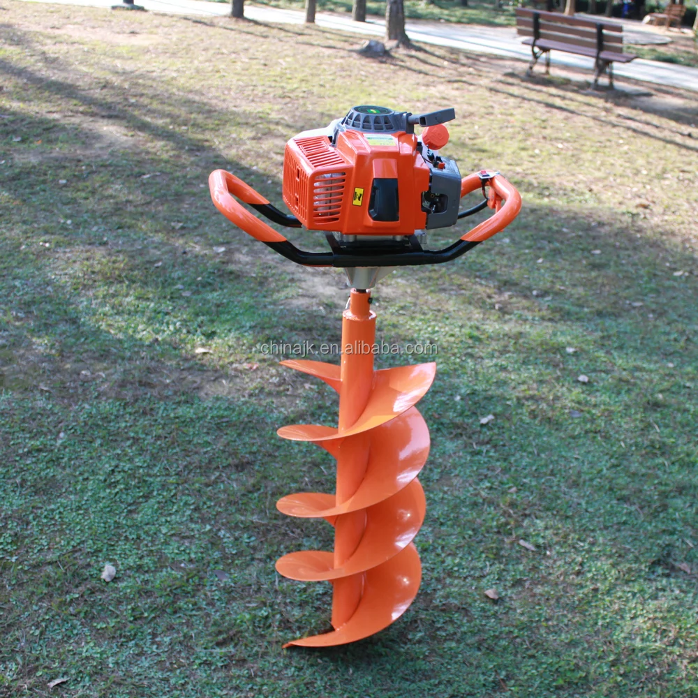 Jk6300 63cc 3hp Earth Drill 2 Stroke Earth Auger - Buy Earth Auger ...