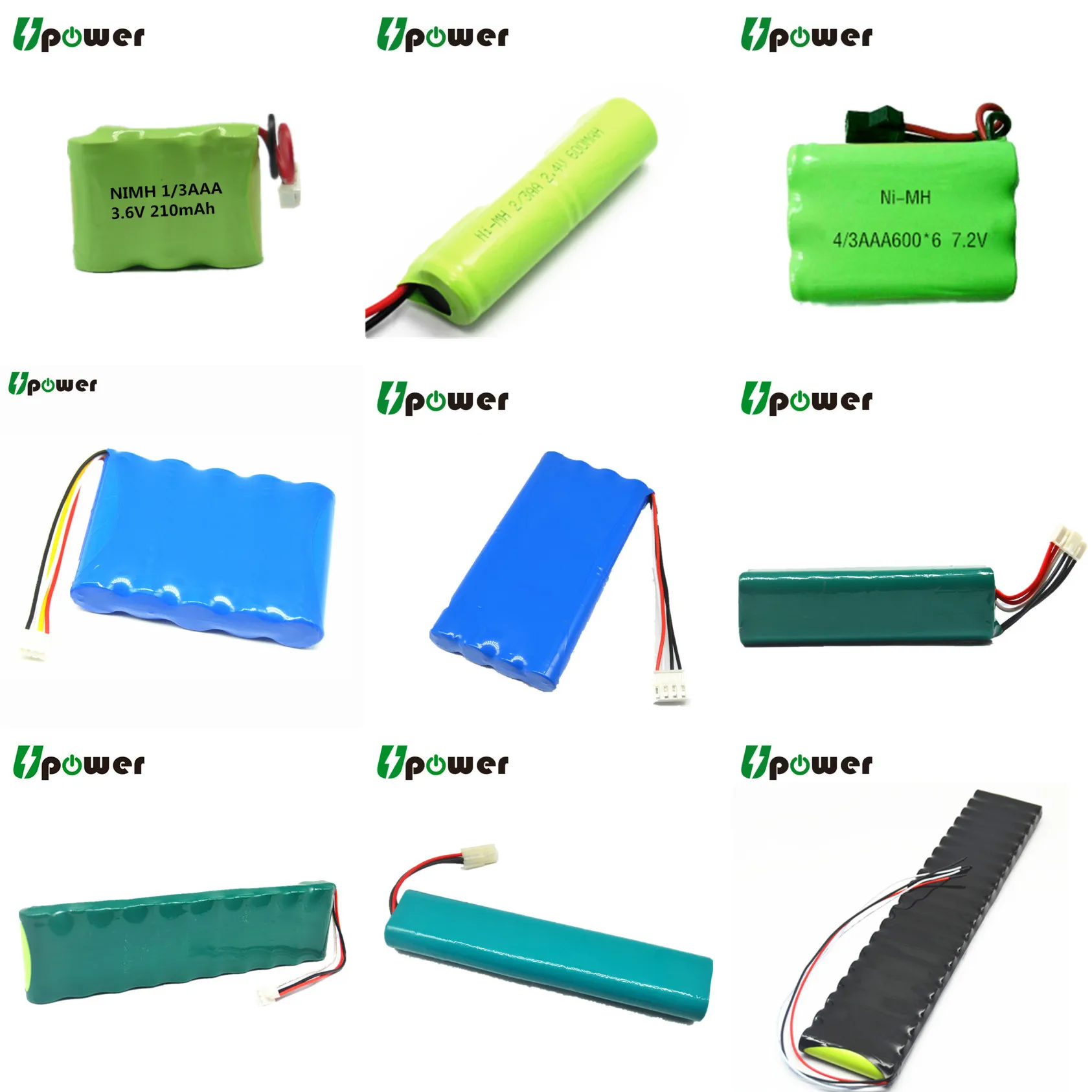 12V NIMH Battery Pack - 3600mah Rechargeable Power Solution