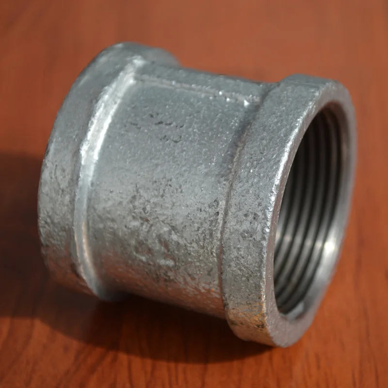 Galvanized Malleable Iron Pipe Fitting Gi Nipple 330 Union Elbow Cross Tee Npt Bspt Threaded ...
