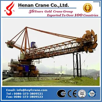 Stacker Reclaimers Conveyor Belt For Stacking,Stockyards & Reclaiming ...