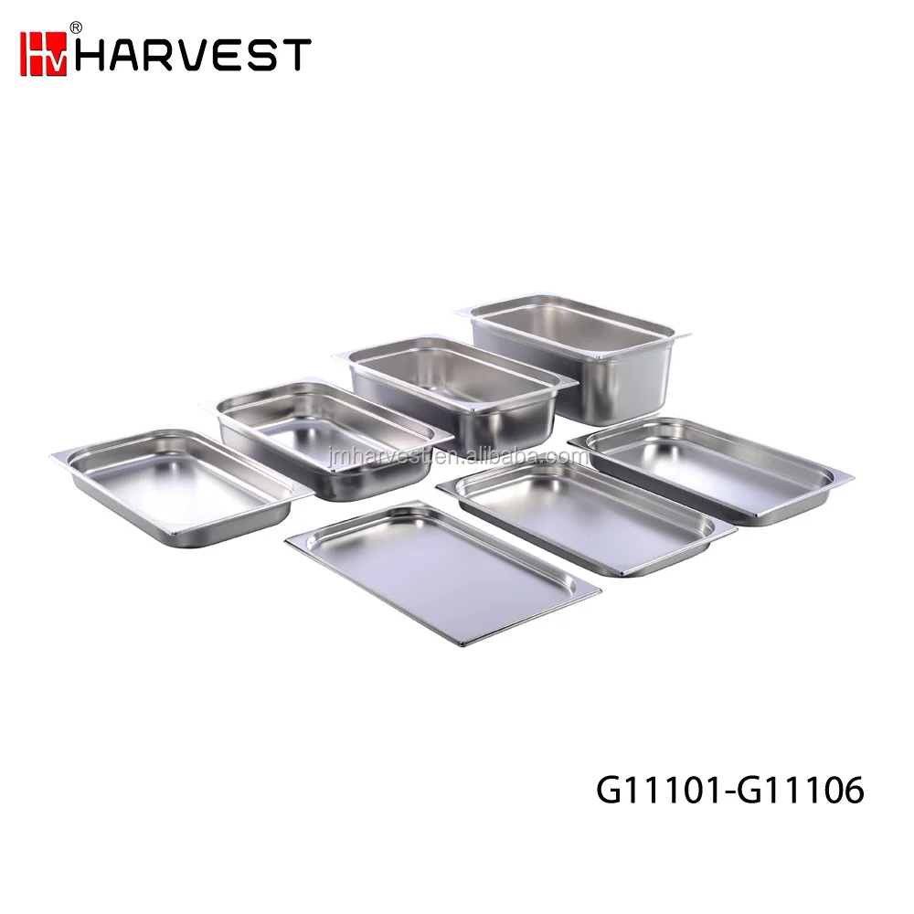 Stainless Steel Gastronorm Food Containers - Durable & Versatile