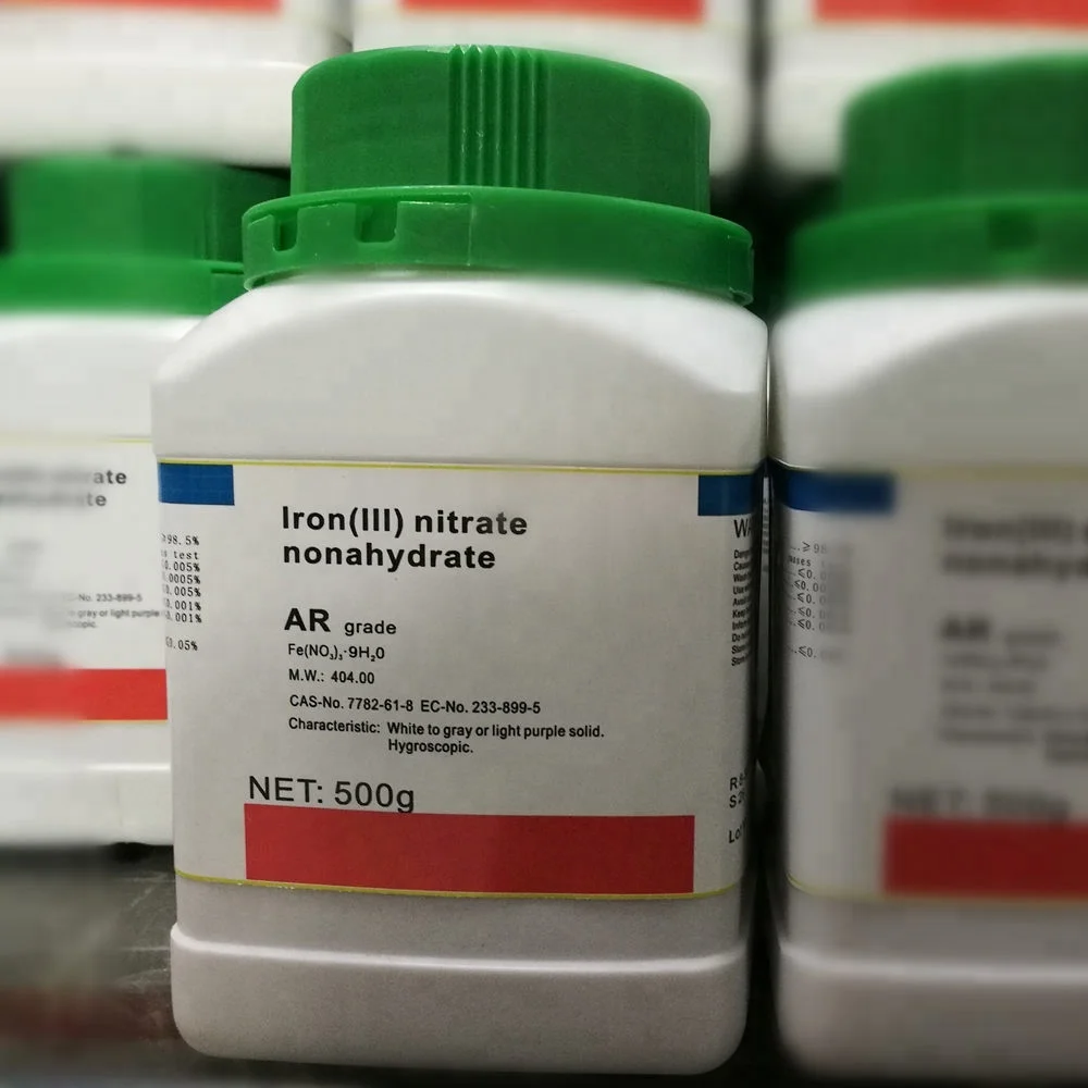 High Quality Ar Grade Ferric Nitrate Nonahydrate,Cas:7782-61-8 - Buy ...