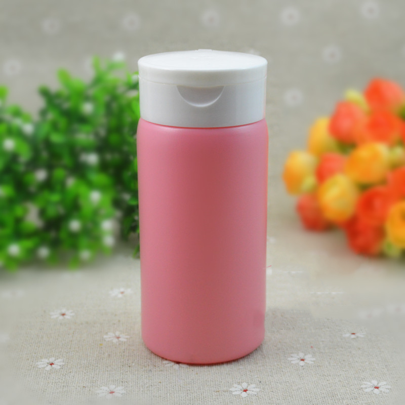 80g 100g Empty White Pink Loose Powder Bottle - Xmyiyi