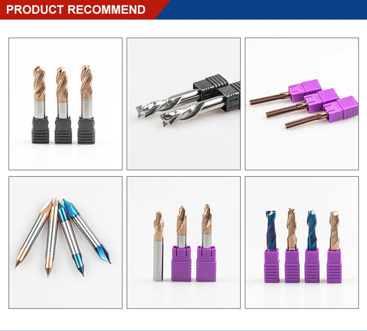 Bfl Up Down Cut Carbide End Mill 2 Flute Compression End Mill For Wood ...