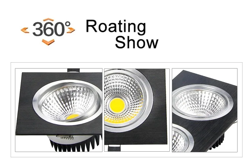 Energy Saving Double Head Led Cob Downlight 14w 18w 24w 30w Led ...