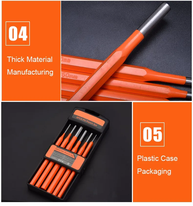 12pcs Extra Long Stone Chisel & Masonry Punch Chisel Set - Buy Masonry ...