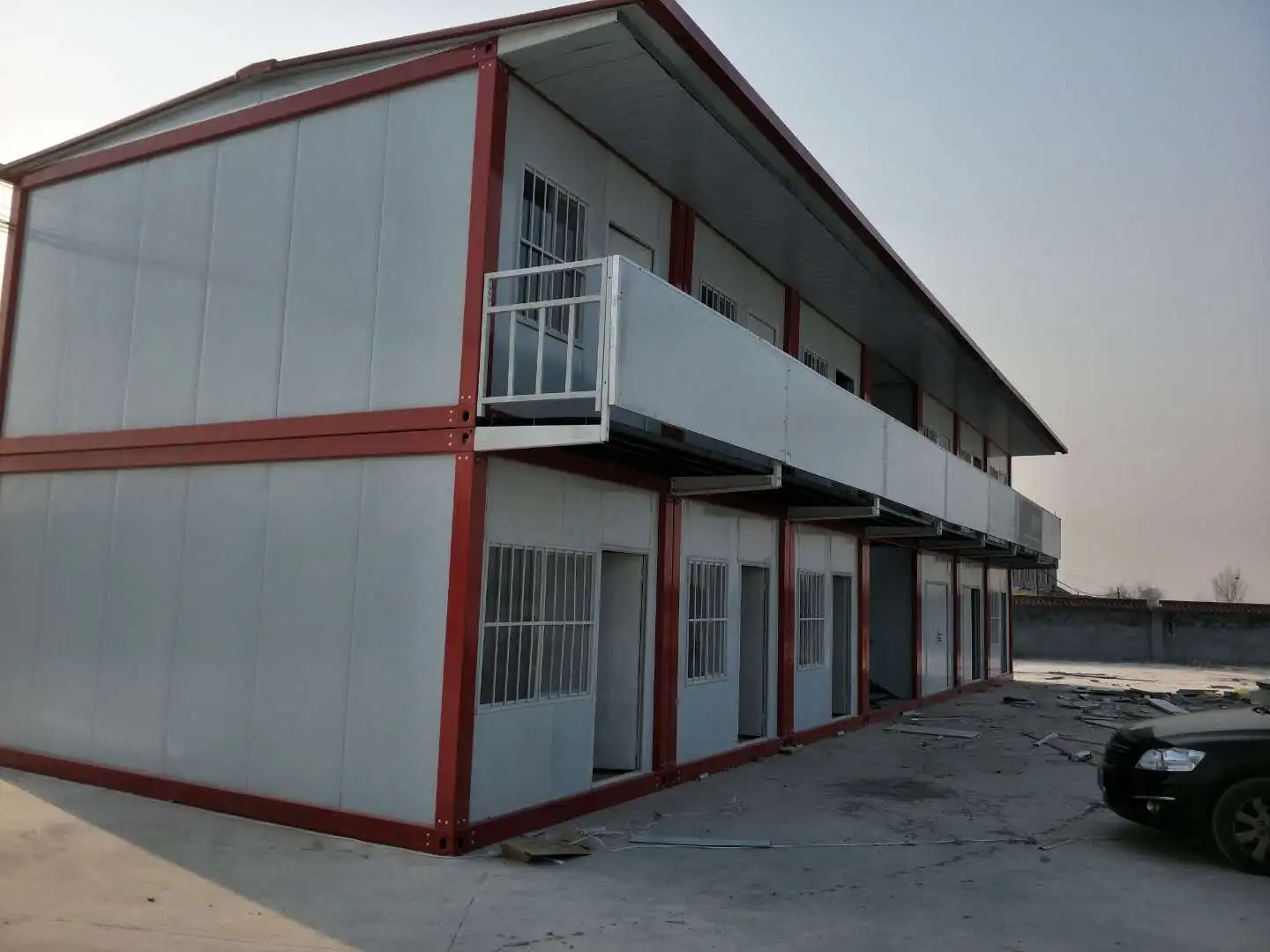 Firm Stable Prefabricated Container Garage - Buy Prefabricated ...