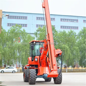 Double Head Hydraulic Post Driver With Rotating Pile Driver & Hammer ...