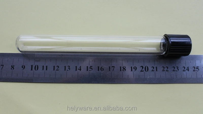 16*100 18*180 18*150 16*150mm Hungate Type Anaerobic Culture Tube With ...
