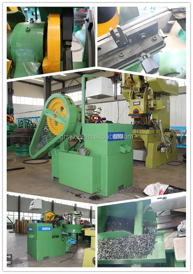 Self-drilling Screw Point/end/tip Forming Machine - Buy Screw Forming ...