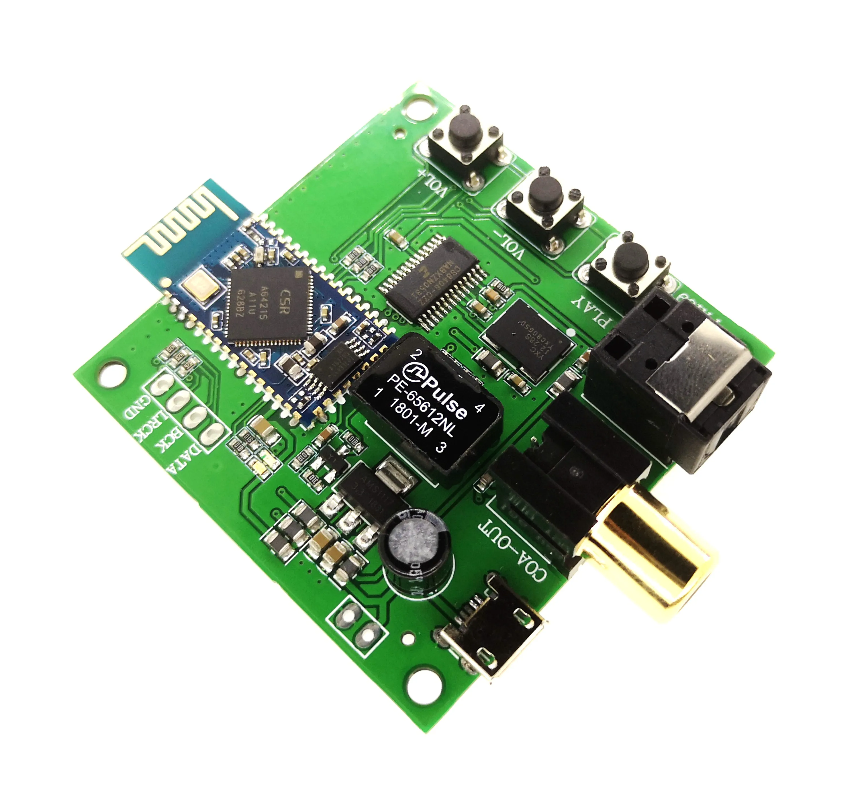 Bluetooth 4.2 Audio Digital Interface Spdif Aptx-ll Fiber Coaxial Iis ...