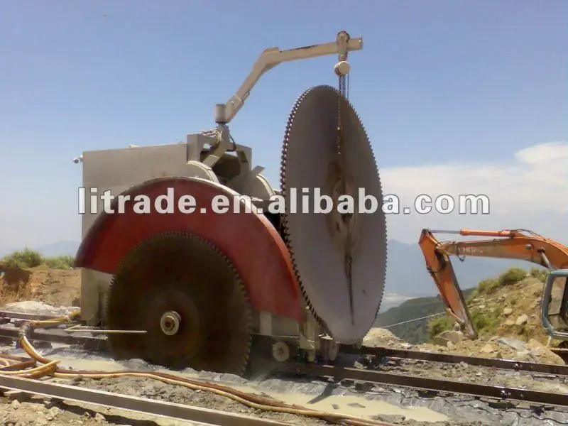 Double Blade Cutter Marble Quarry Stone Cutting Machine,Tjsn Series ...