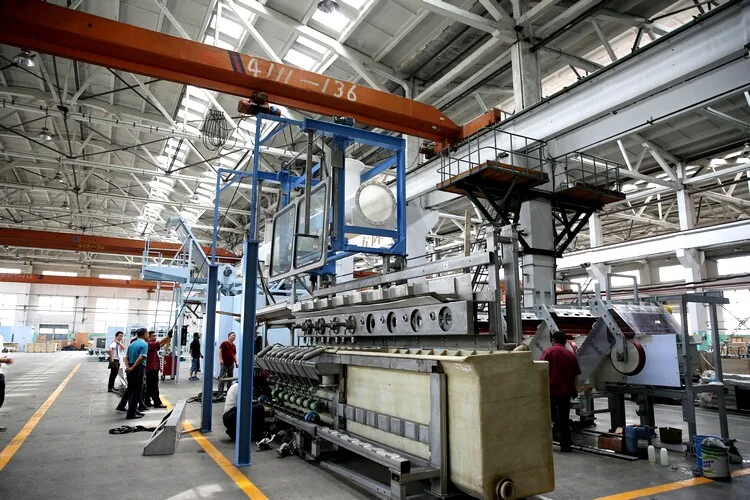 JINGWEI JWHR3 Viscose Staple Spinning Machine - 88 Spindles