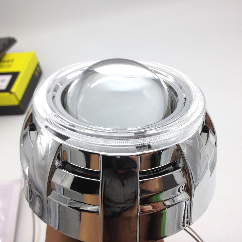 Taochis Lens Shroud For Hella Q5 Projector Abs Cover Led Cob Angel Eyes ...