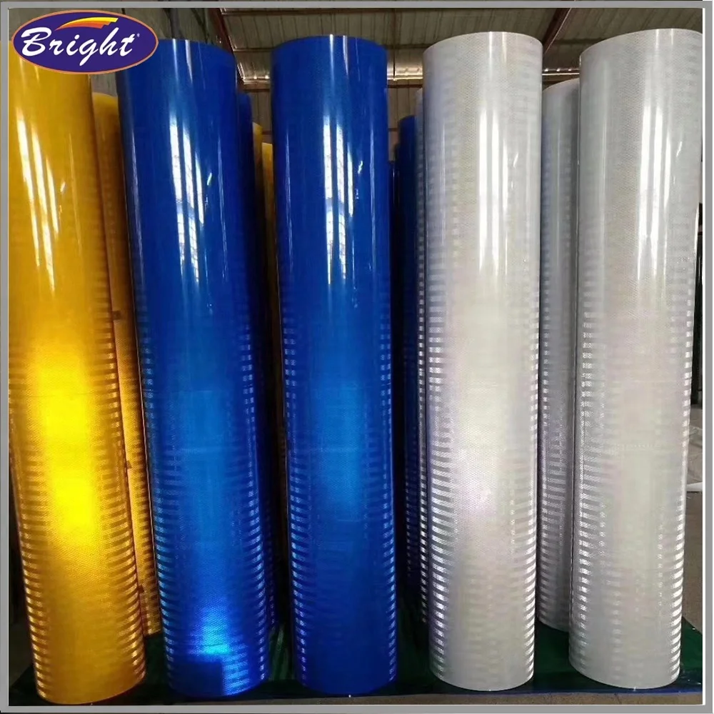 Micro Prismatic Reflective Vinyl Film - Buy Reflective Material ...