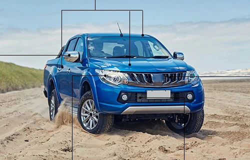 KX-C-018 MBIB050NC Auto Bumper, REAR BUMPER MID EAST for MITSUBISHI ...