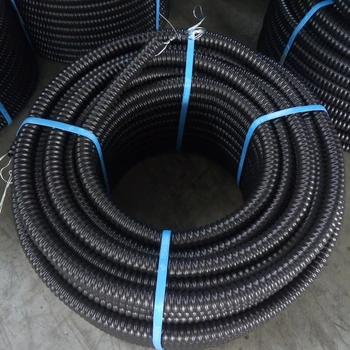 Pvc Pe Plastic Flexible Single Wall Corrugated Electrical Conduit Pipes ...