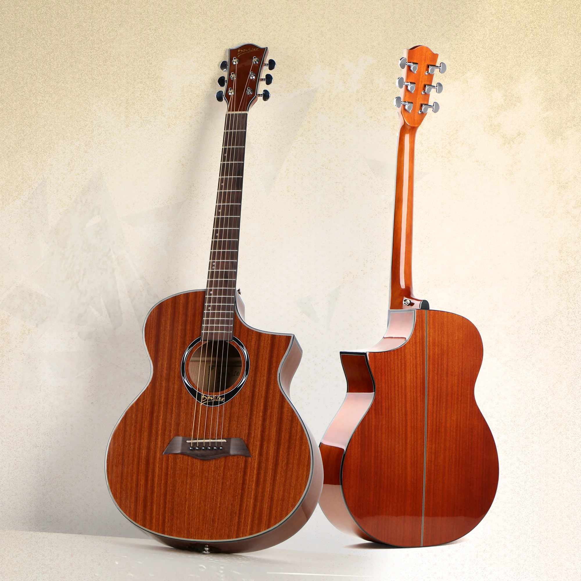 Full Sapele 40inch Acoustic Guitar Deviser With Wholesale Price - Buy ...